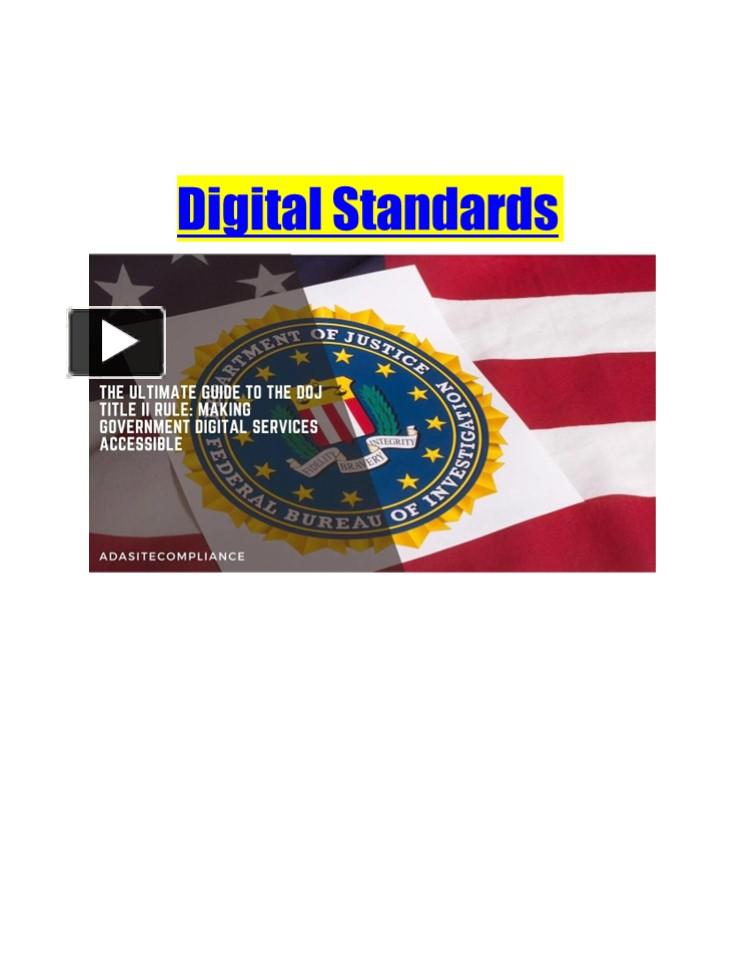 PPT – Digital Accessibility Resources PowerPoint presentation | free to ...