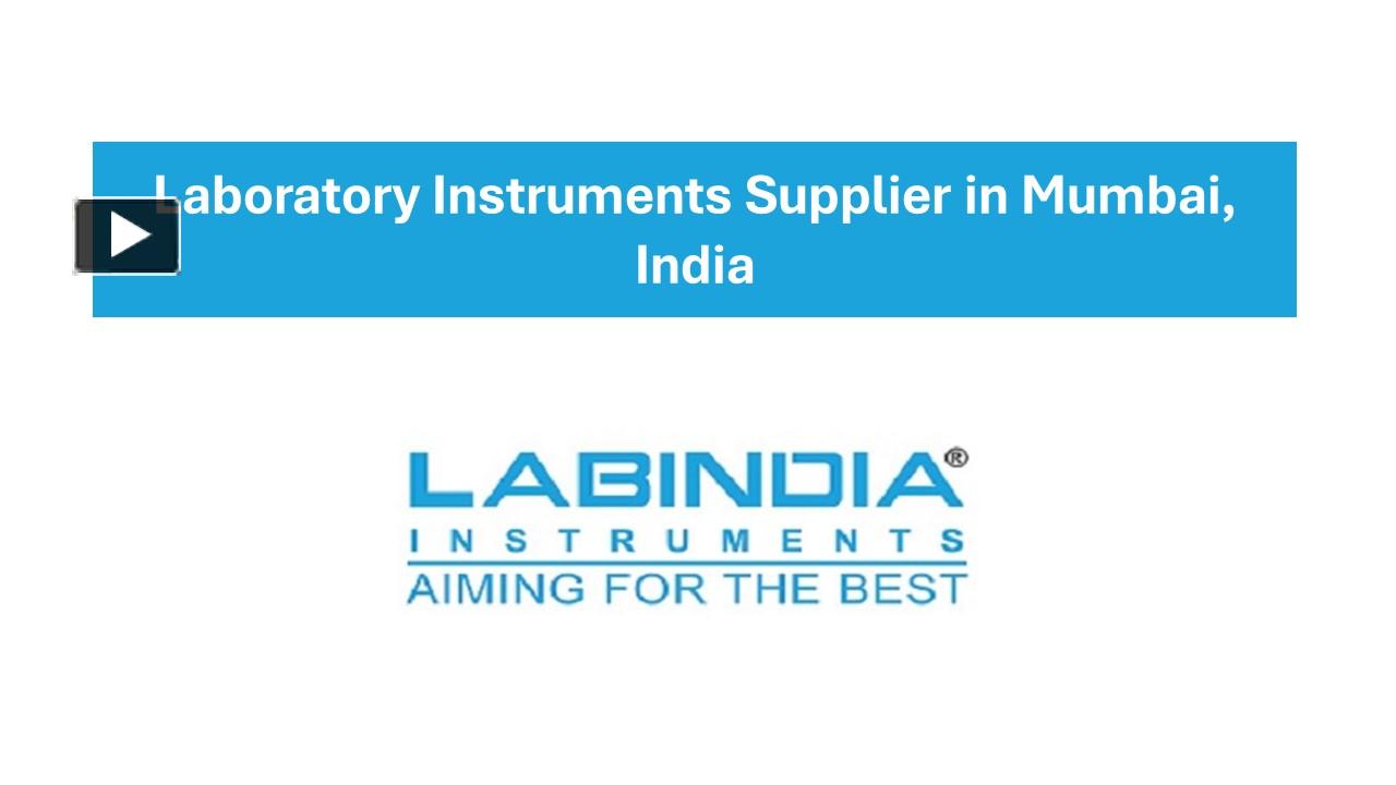 Lab Equipment Manufacturer & Supplier India| Labindia Instruments ...