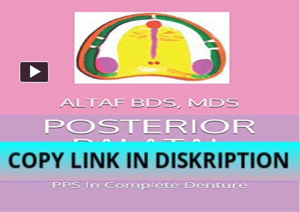 PPT – get [PDF] DOWNLOAD POSTERIOR PALATAL SEAL: PPS In Complete ...