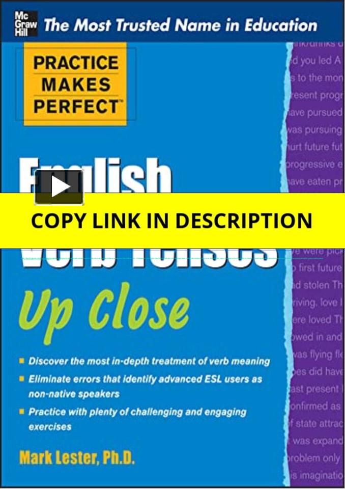 PPT – Download Practice Makes Perfect English Verb Tenses Up Close ...