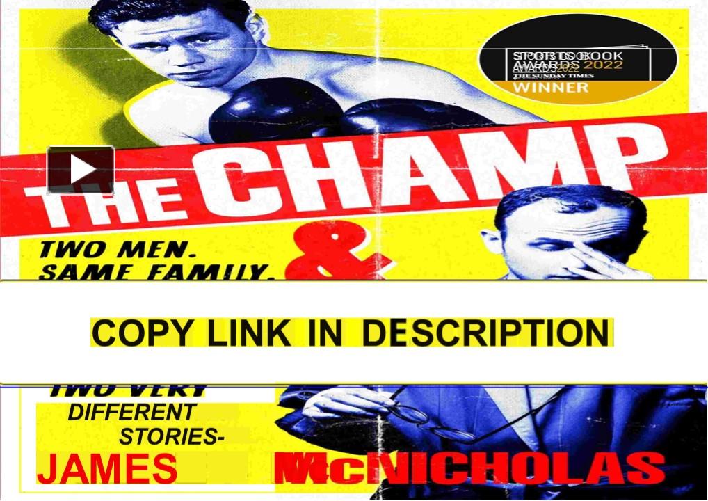 PPT – read⚡ The Champ & The Chump: A heart-warming, hilarious true ...