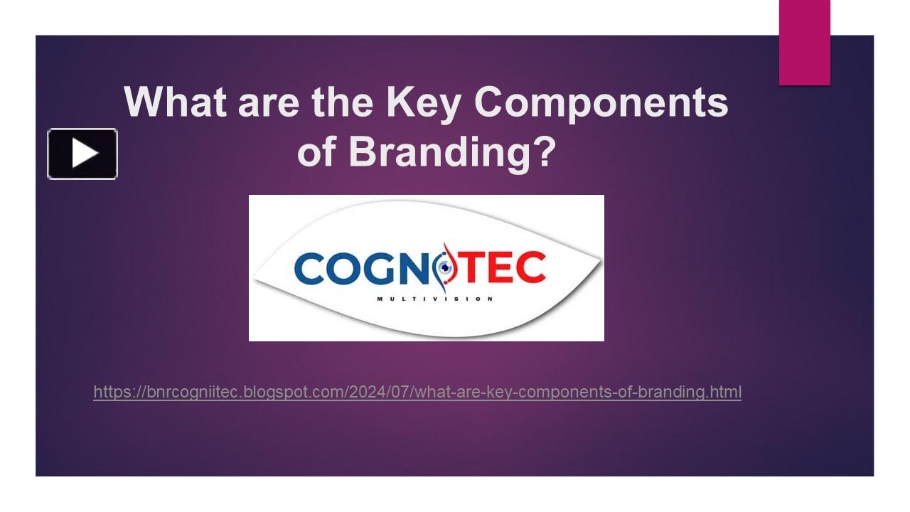 What are the Key Components of Branding? presentation | free to download