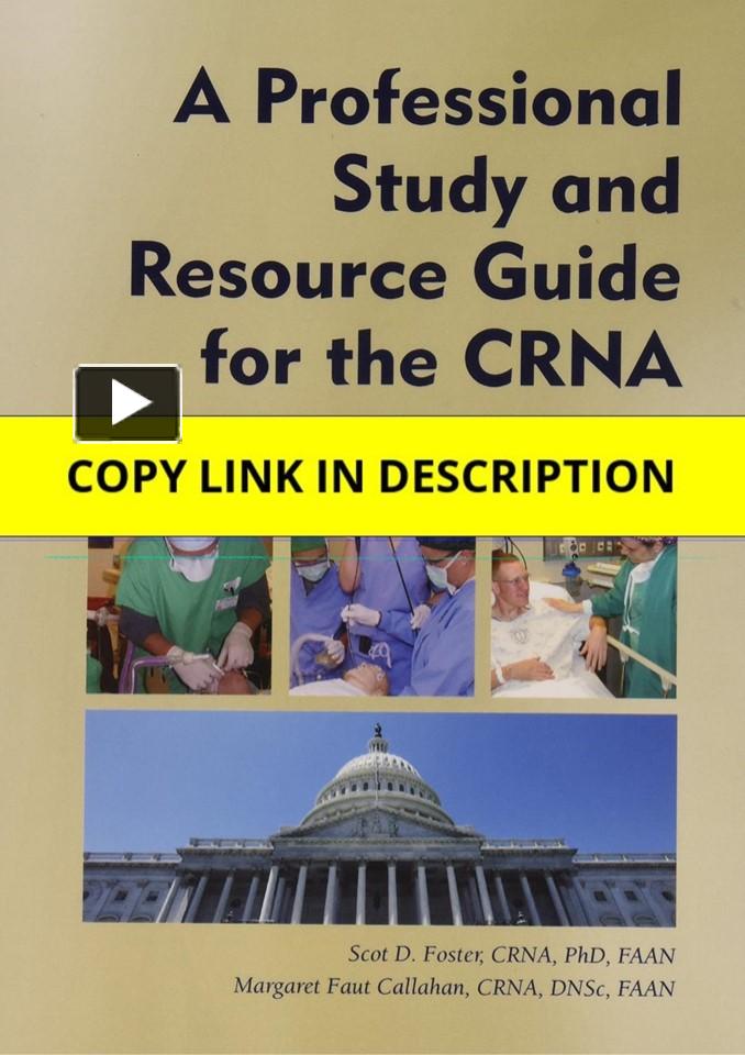 (PDF) Professional Study and Resource Guide for the CRNA Free ...