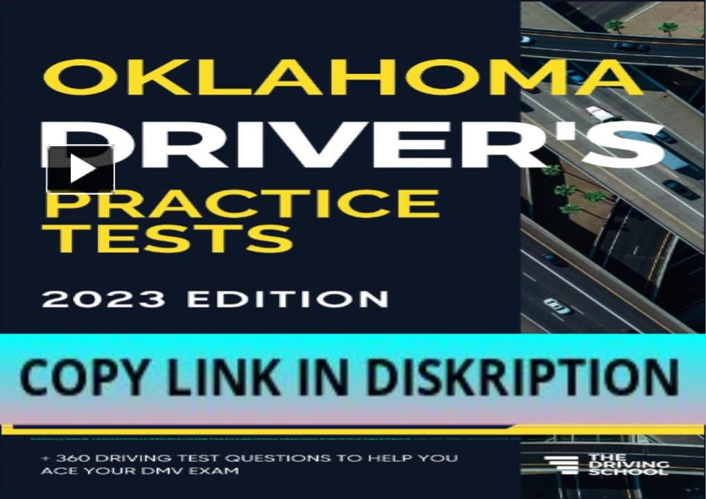 PPT – get [PDF] DOWNLOAD Oklahoma Driver’s Practice Tests: +360 Driving ...