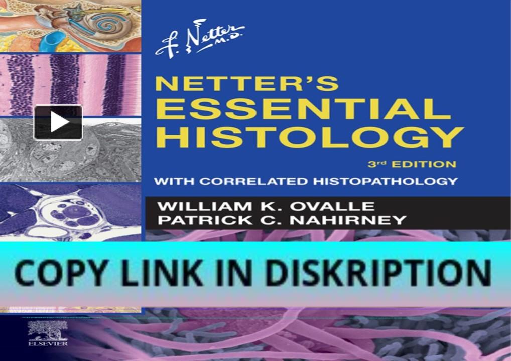 [PDF READ] Free Netter's Essential Histology: Netter's Essential Histo ...