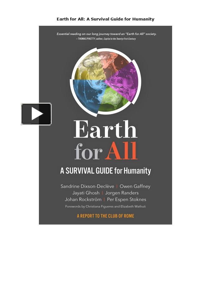 PPT – (PDF)DOWNLOAD Earth for All: A Survival Guide for Humanity ...