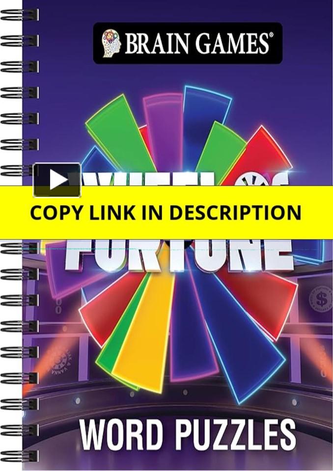 PDF Brain Games - Wheel of Fortune Word Puzzles (Volume 3) Free ...