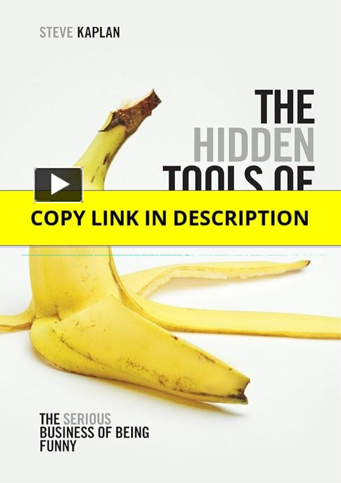 PDF The Hidden Tools of Comedy: The Serious Business of Being Funny ...