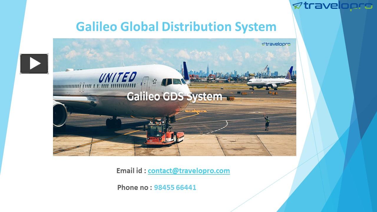 PPT – Galileo Global Distribution System PowerPoint presentation | free ...