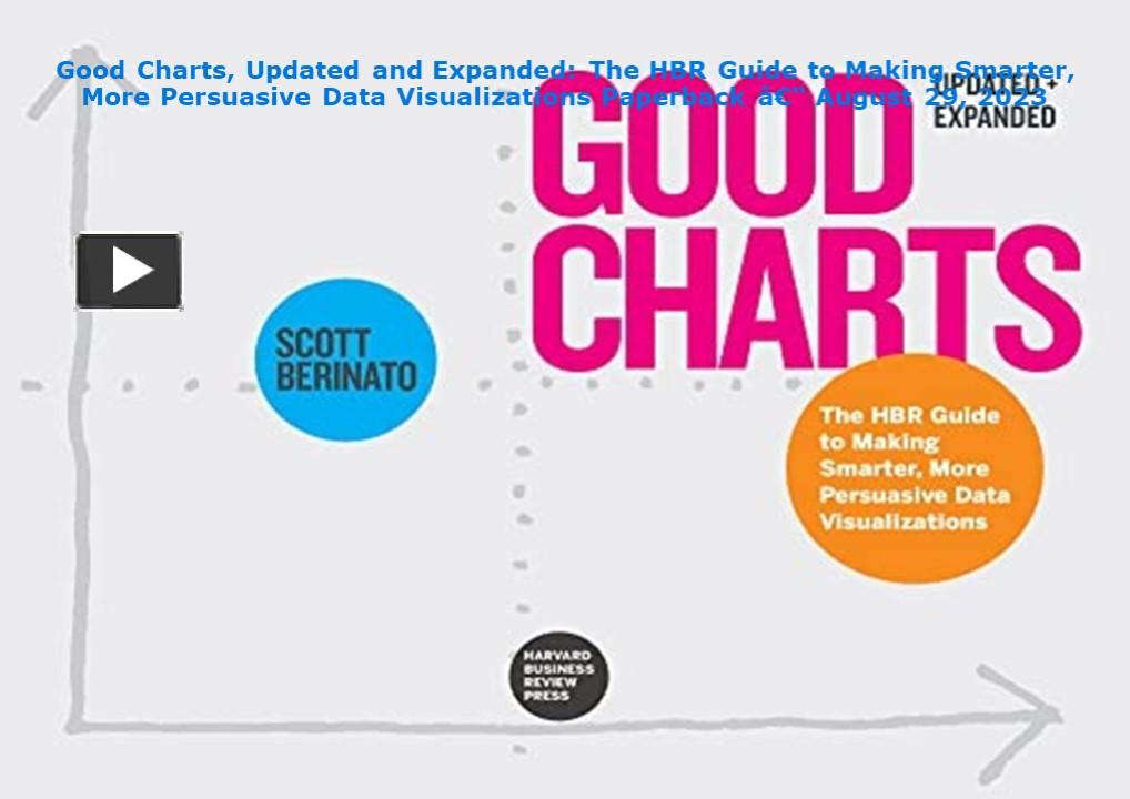 PPT – get⚡[PDF] Good Charts, Updated and Expanded: The HBR Guide to ...