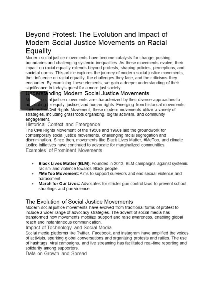 PPT – Beypnd Protest PowerPoint presentation | free to download - id ...