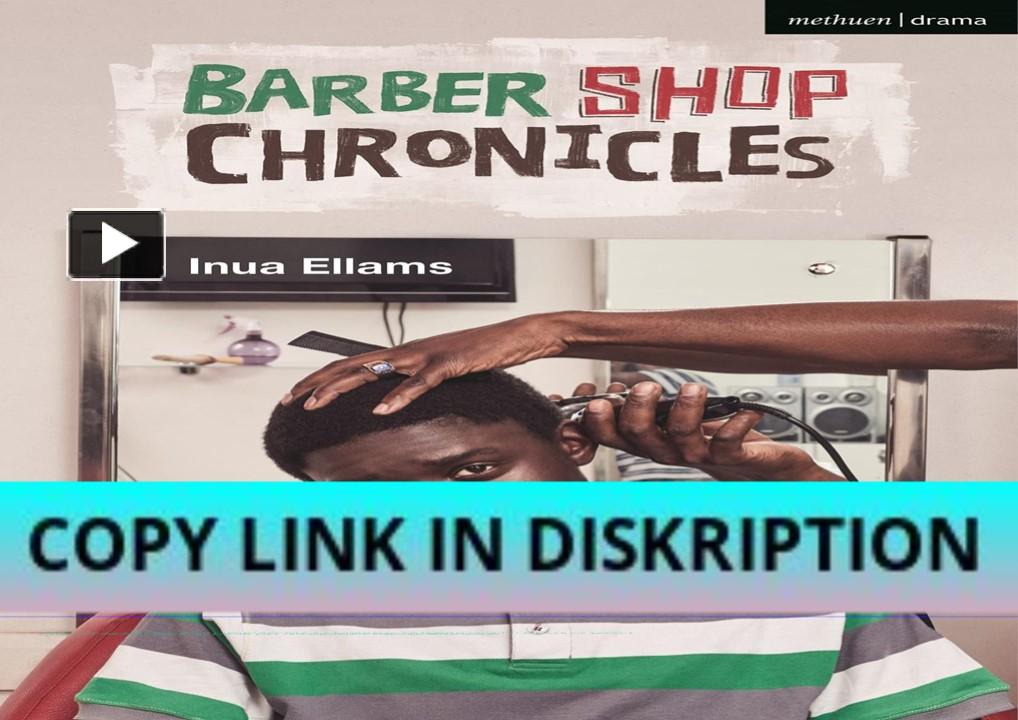PDF Read Online Barber Shop Chronicles (Modern Plays) presentation ...