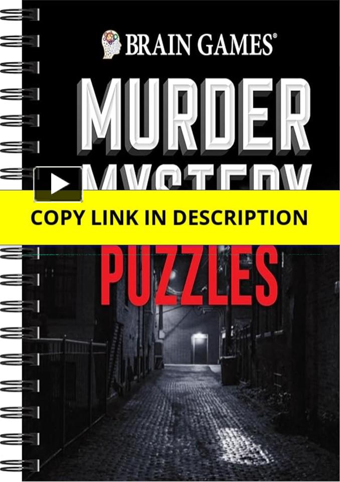 (PDF) Brain Games - Murder Mystery Puzzles Kindle presentation | free ...