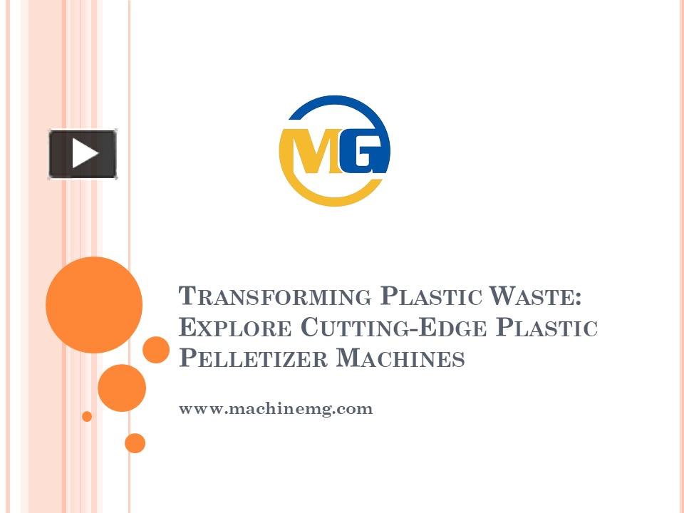PPT – Transforming Plastic Waste Explore Cutting-Edge Plastic ...
