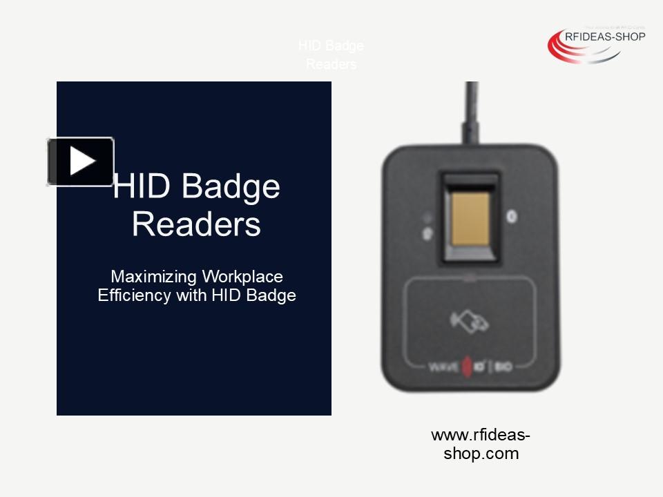 HID Badge Readers presentation | free to download