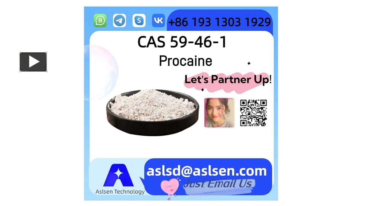 PPT – 9.Achieve Optimal Anesthetic Results with High-Quality Procaine ...