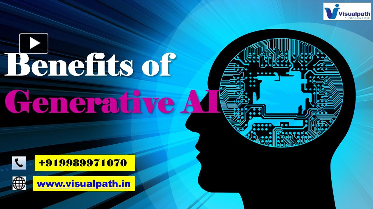 Generative AI Course in Hyderabad | Generative AI Training presentation ...