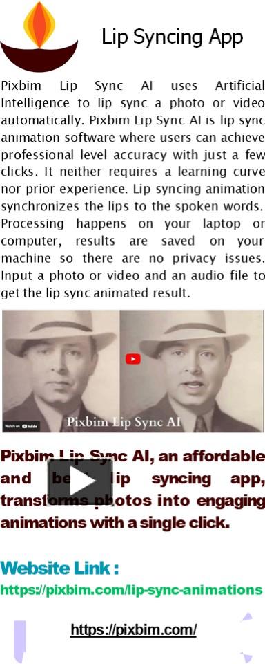PPT – lip sync AI PowerPoint presentation | free to download - id ...