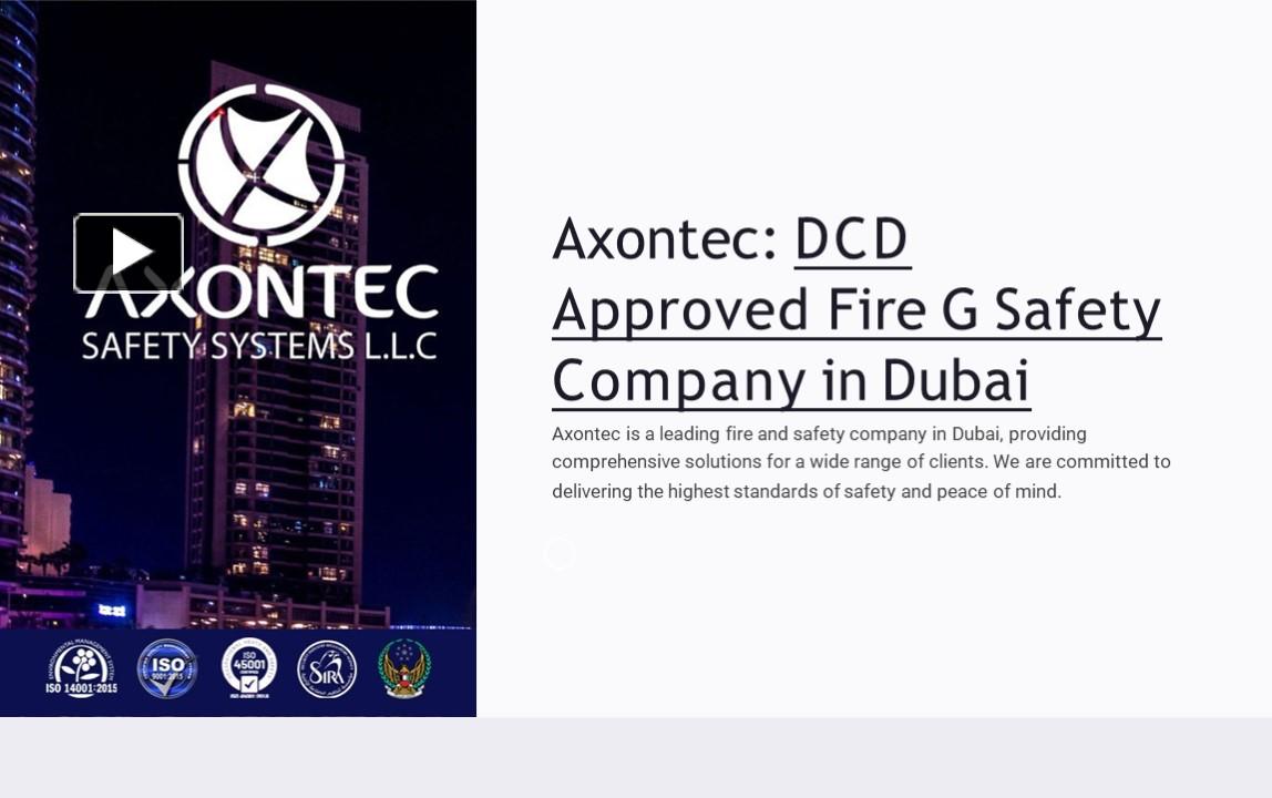 Top DCD Approved Fire & Safety Company in Dubai presentation | free to ...