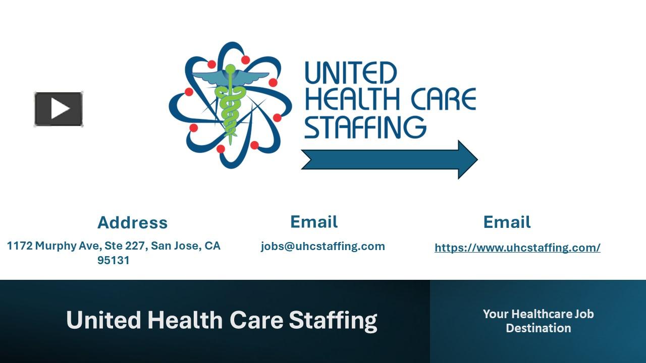 PPT – Health Care Staffing Services - UHC Staffing PowerPoint ...