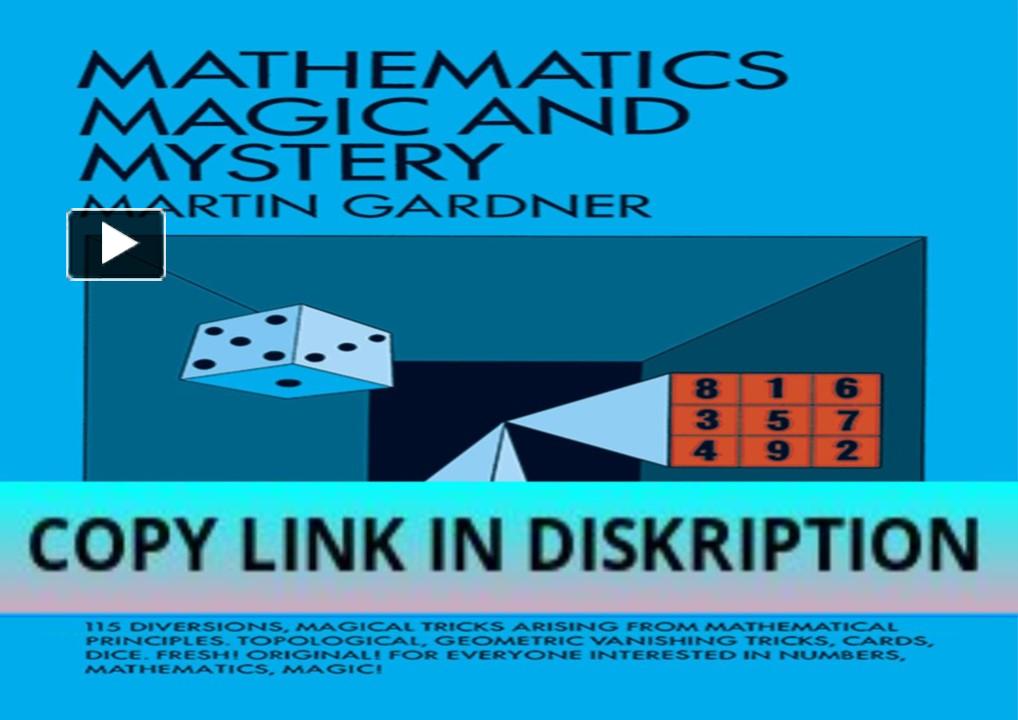 PPT – [PDF] DOWNLOAD Mathematics, Magic and Mystery (Dover Puzzle ...