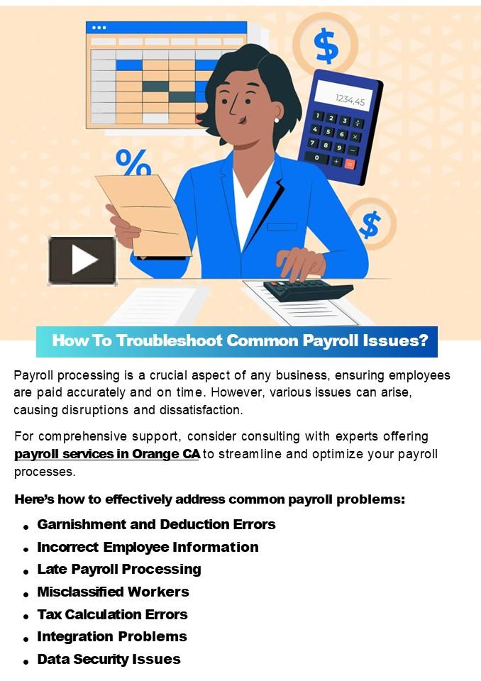 PPT – How To Troubleshoot Common Payroll Issues? PowerPoint ...