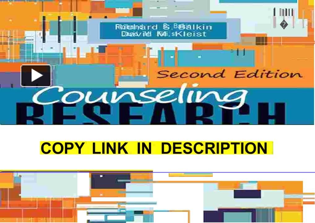 Download Book [PDF] Counseling Research: A Practitioner-scholar ...