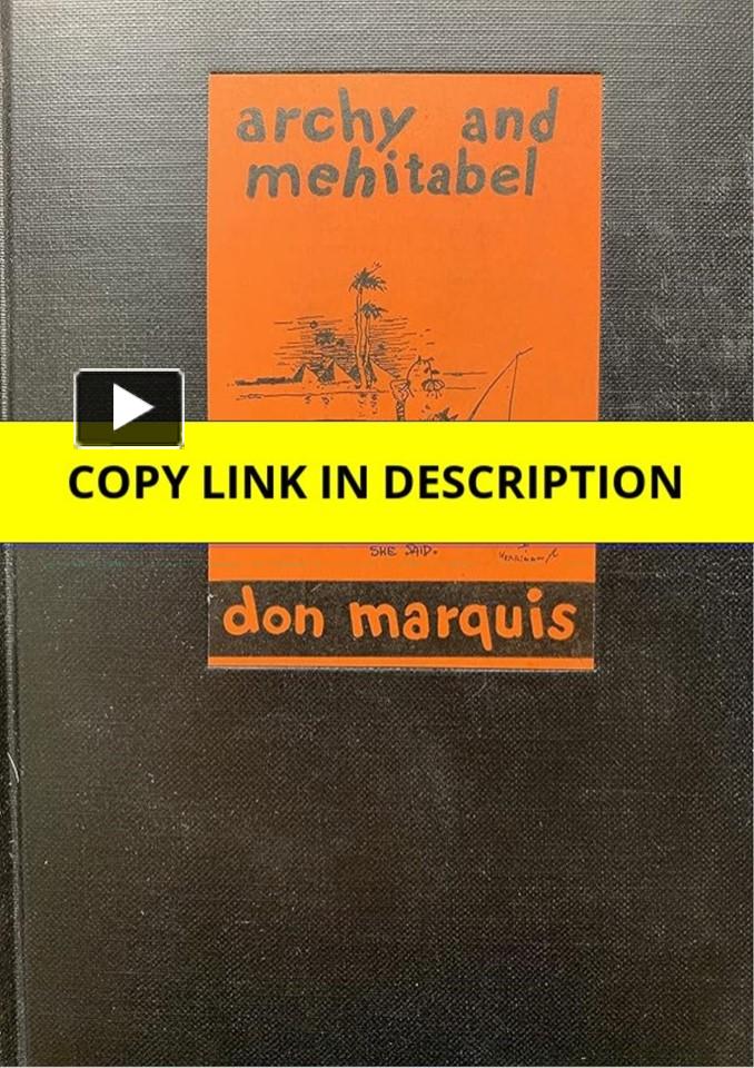 PPT – (PDF) Archys life of Mehitabel, Free PowerPoint presentation ...