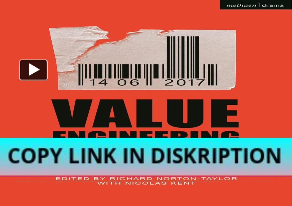 PDF KINDLE DOWNLOAD Value Engineering: Scenes from the Grenfell Inquir ...