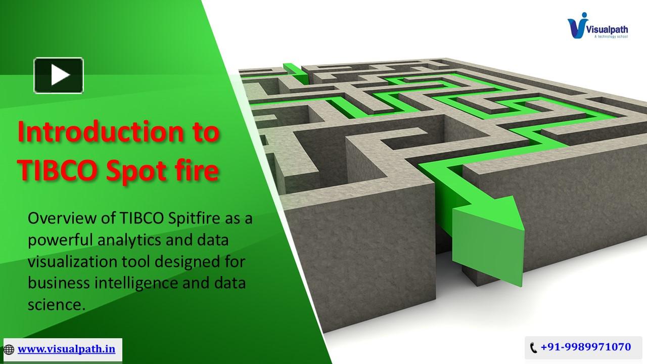 TIBCO Spotfire Online Training in Hyderabad - India presentation | free ...