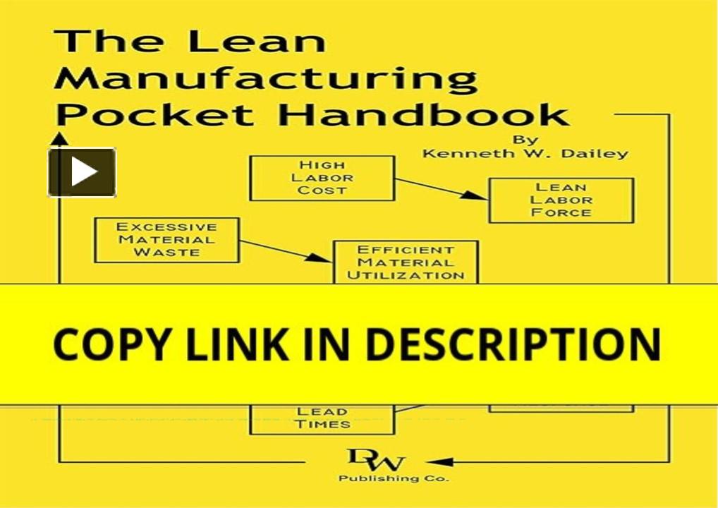 PPT – PDF ️Download ️ The Lean Manufacturing Pocket Handbook PowerPoint ...