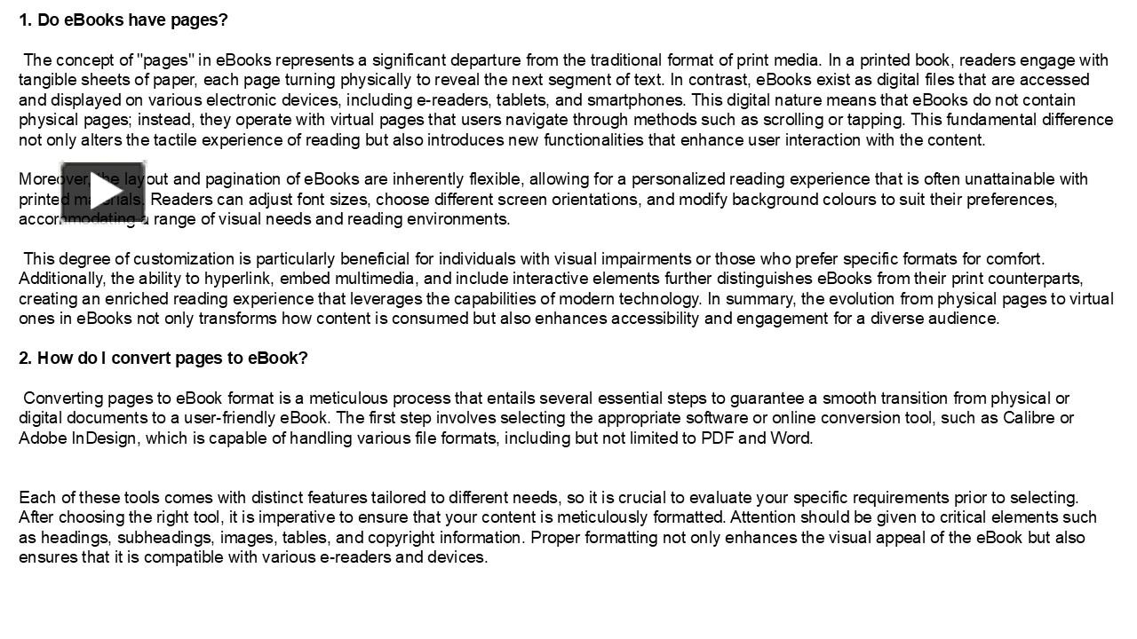 Understanding the Key Differences Between eBooks and Traditional ...