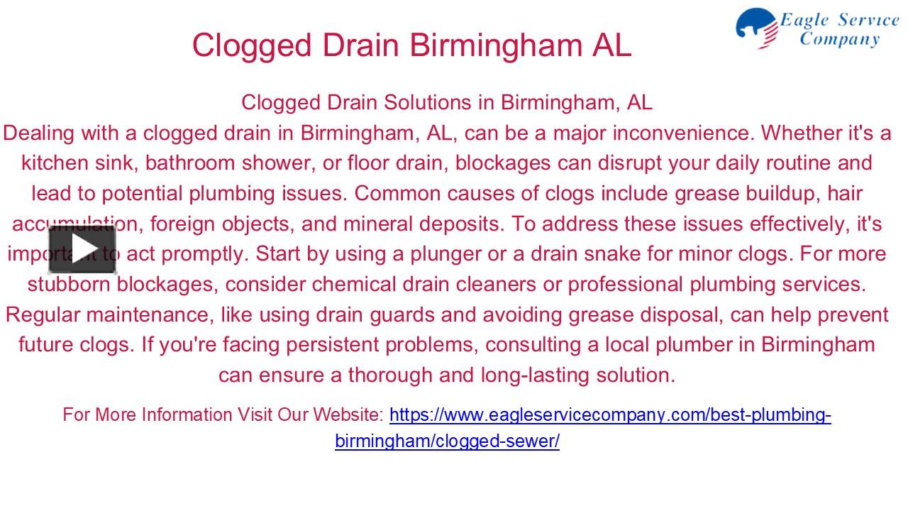 PPT – Eagle Service Company: Birmingham Plumbing, Heating, AC ...