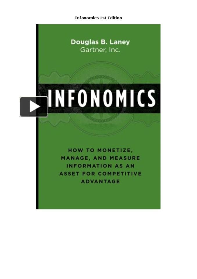 PPT – pdf download Infonomics 1st Edition PowerPoint presentation ...