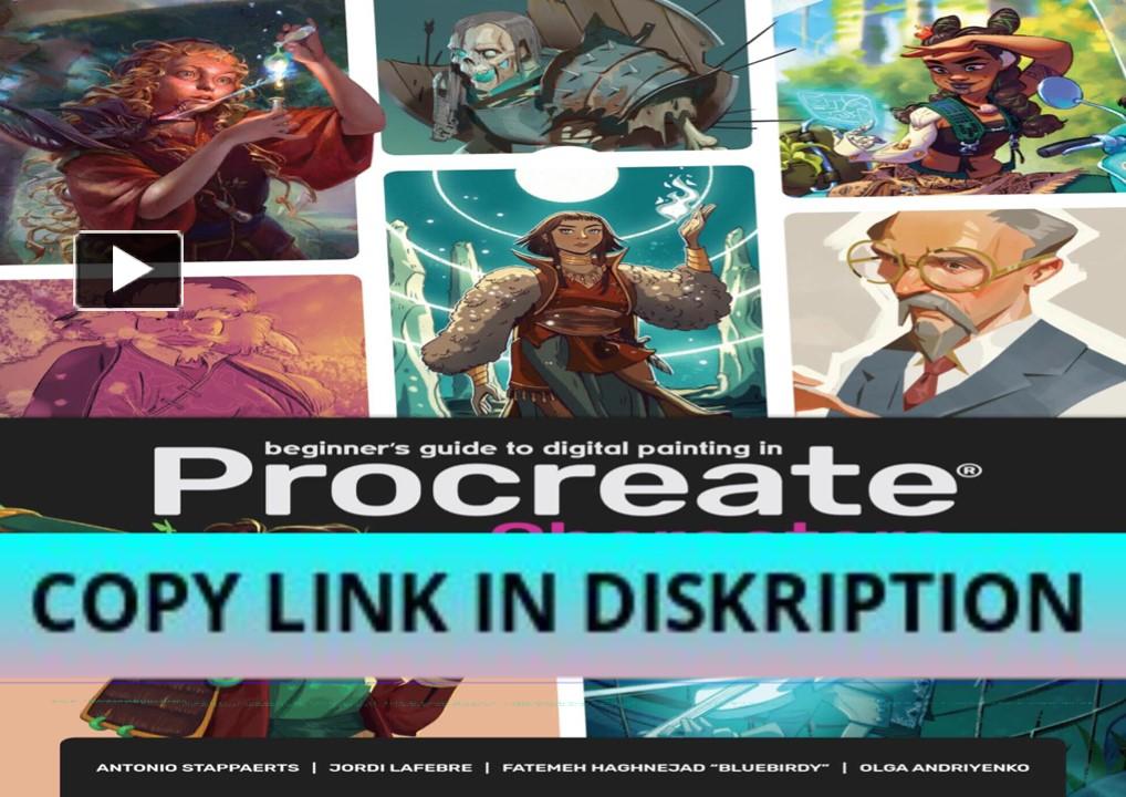 READ [PDF] Beginner's Guide To Procreate: Characters: How to create ch ...