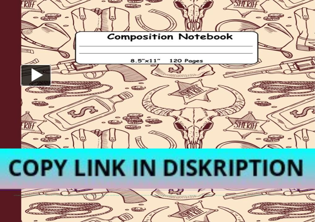 PPT – PDF/READ/DOWNLOAD Composition Notebook For Gamers: Cowboy Cover ...