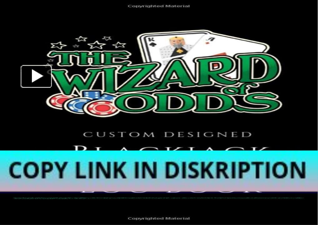 PDF/DOWNLOAD Blackjack Player's Custom Designed Log Book The Wizard of ...