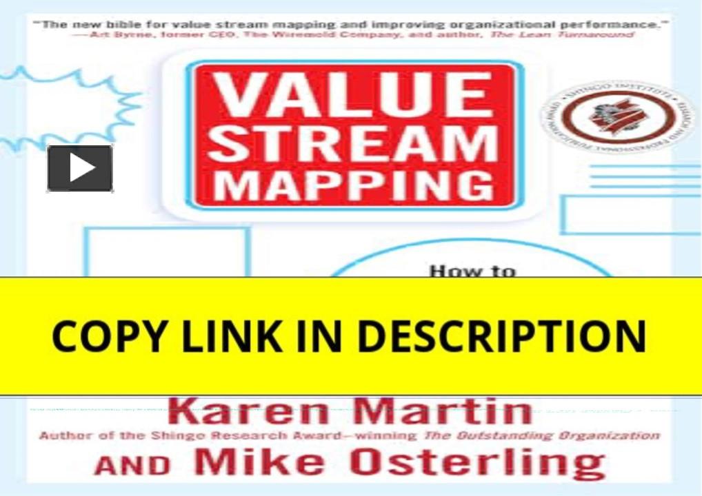 PPT – download pdf Value Stream Mapping: How to Visualize Work and ...