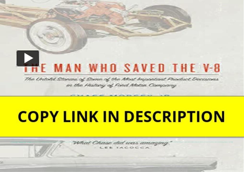 PPT – DOWNLOAD(PDF) The Man Who Saved the V-8: The Untold Stories of ...