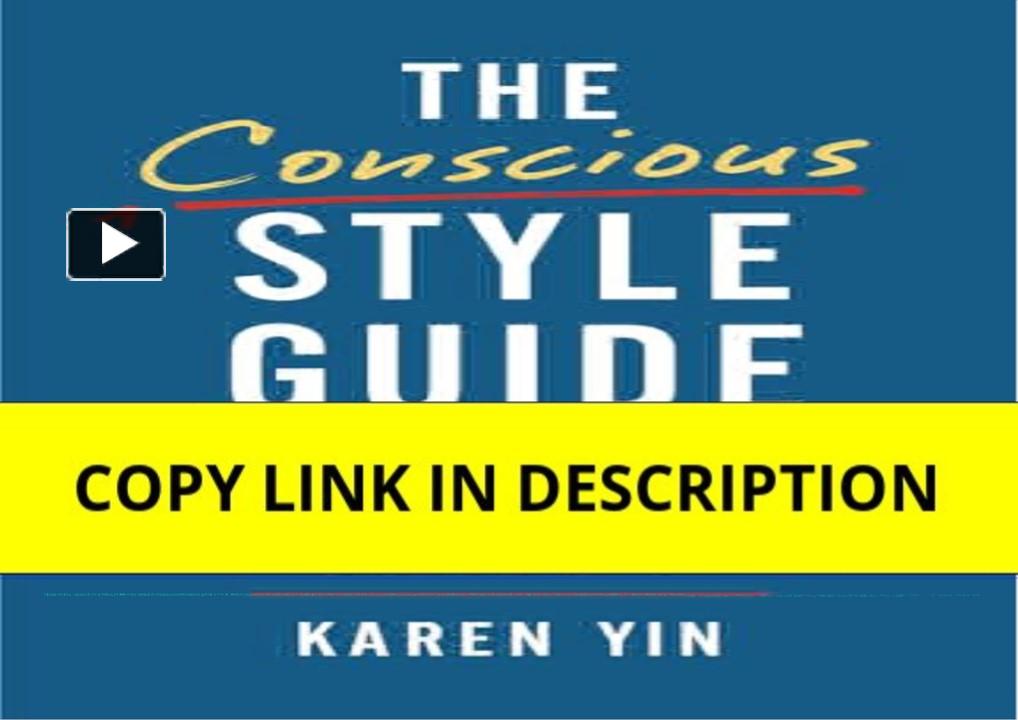 DOWNLOAD The Conscious Style Guide: A Flexible Approach to Language ...