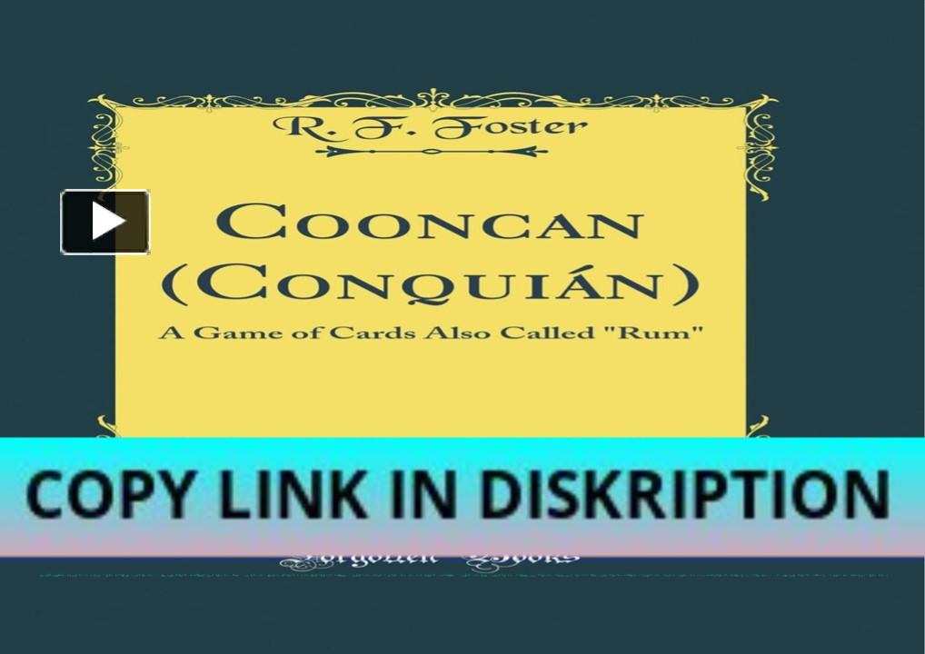 PPT – PDF/READ/DOWNLOAD Cooncan (Conquián): A Game of Cards Also Called ...