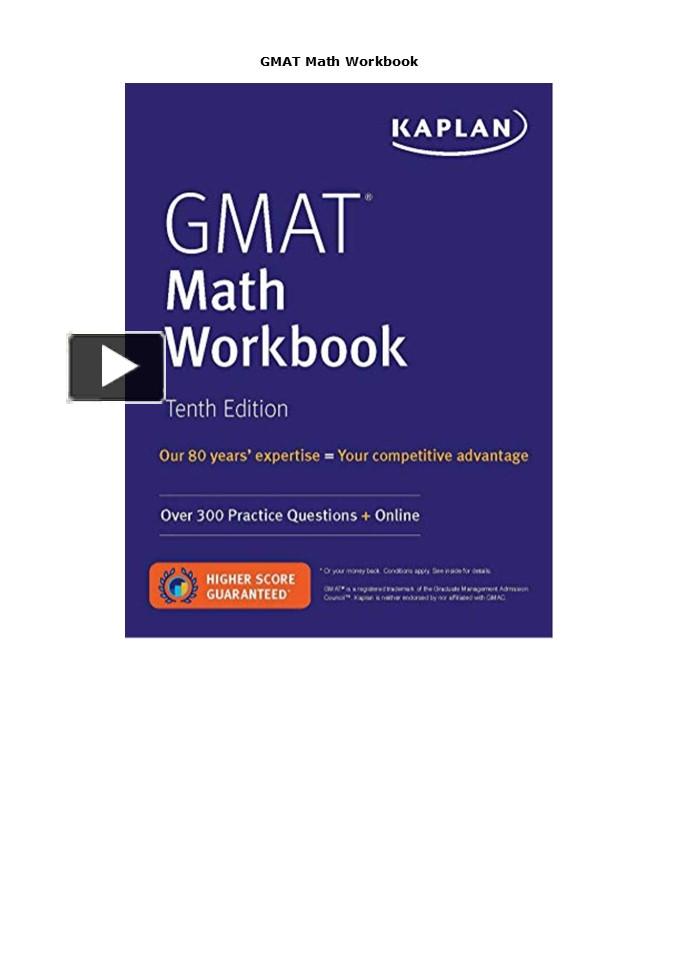 PPT – [READ DOWNLOAD] GMAT Math Workbook PowerPoint presentation | free ...