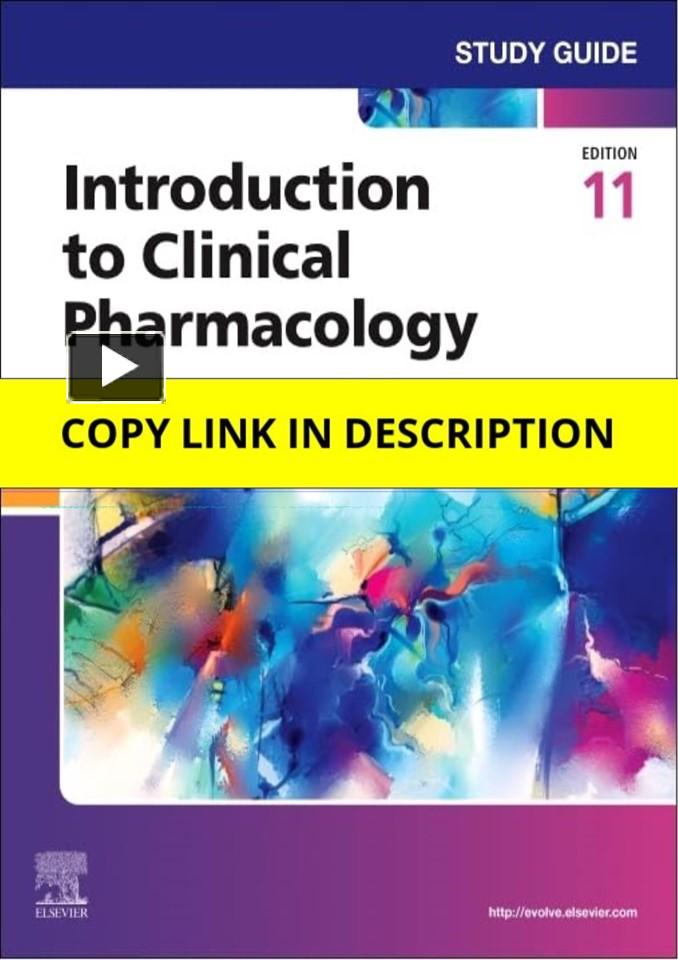 PPT – PDF Study Guide for Introduction to Clinical Pharmacology Full ...