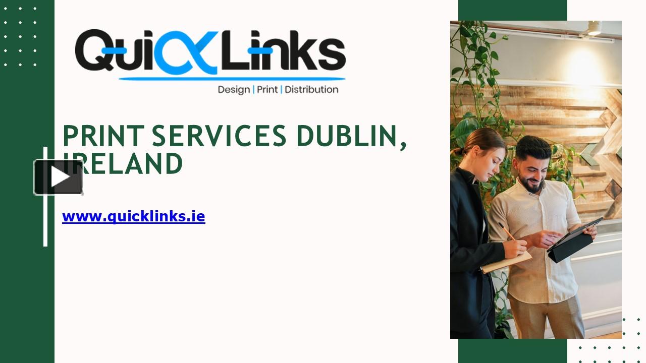 PPT – Print Solutions Ireland | Quicklinks Ltd (1) PowerPoint ...