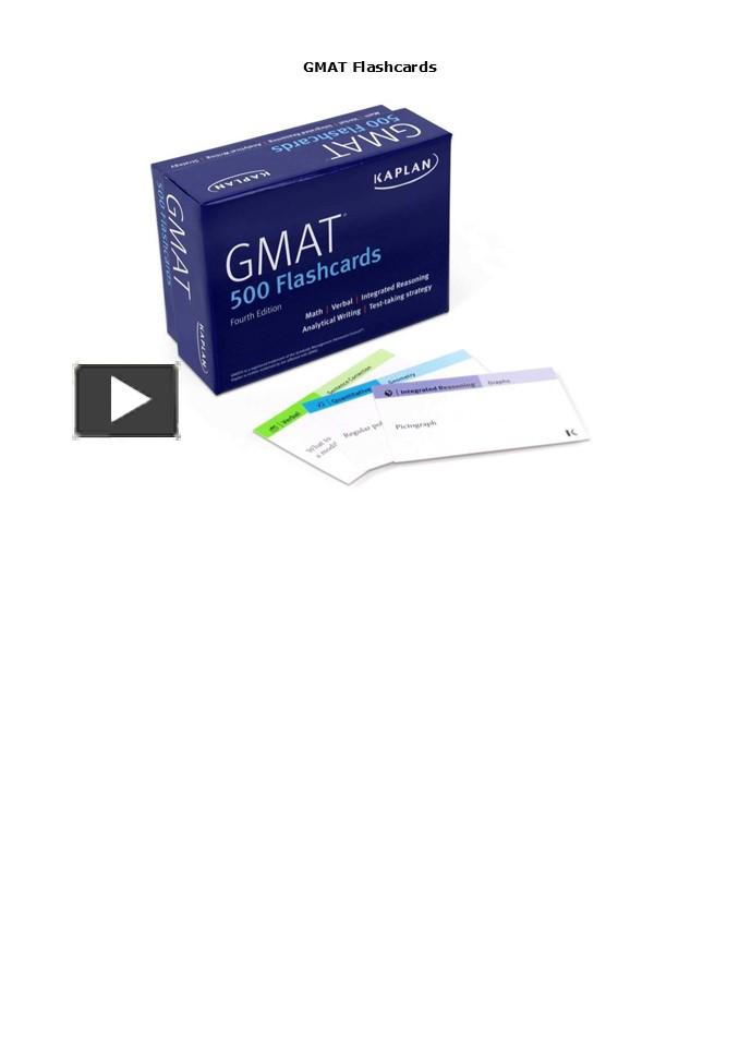 PPT – [DOWNLOAD]PDF GMAT Flashcards PowerPoint presentation | free to ...
