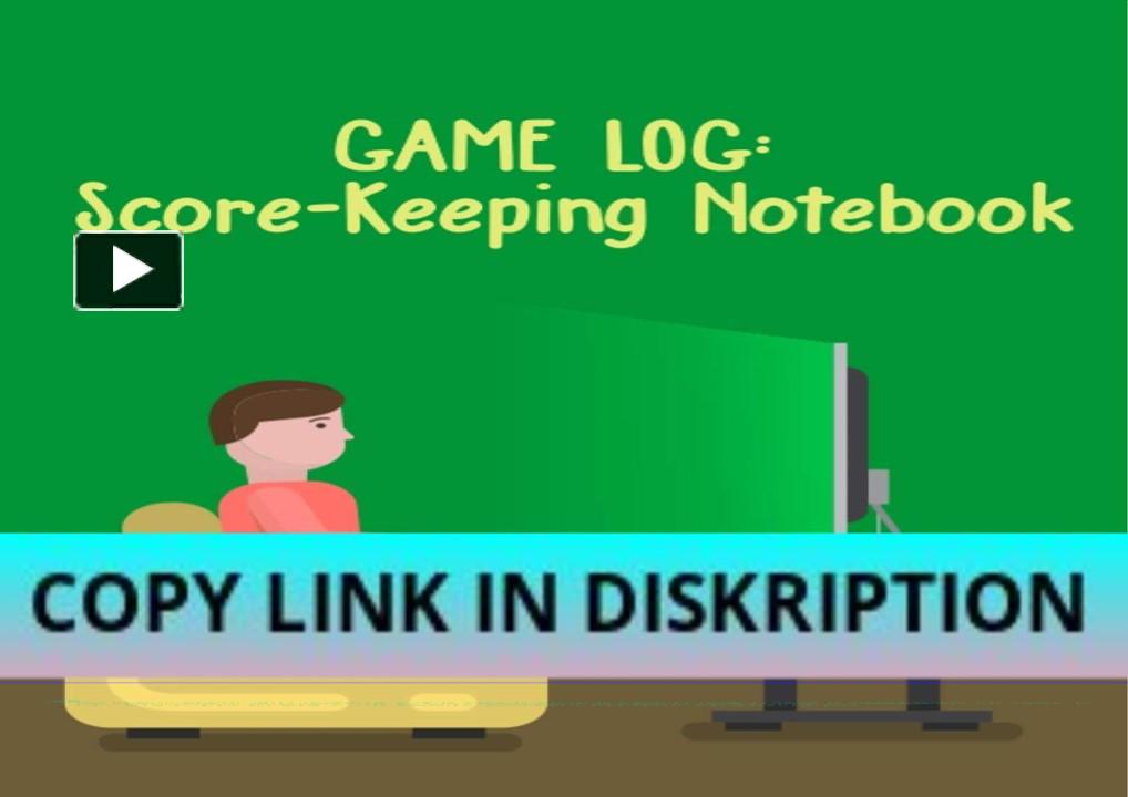 Download [PDF] Game Log: Blank Scoring Notepad for Games - Family Game ...