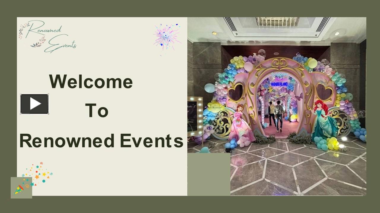 PPT – Stunning Balloon Decoration in Gurgaon | Renowned Events ...