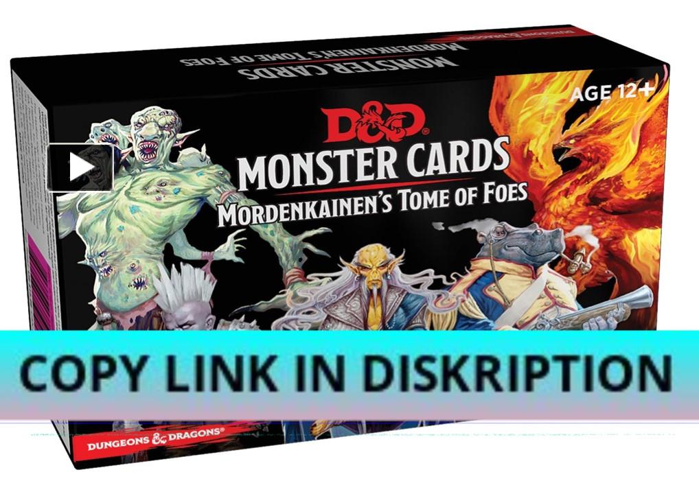 PPT – PDF_ Dungeons & Dragons Spellbook Cards: Mordenkainen's Tome of ...