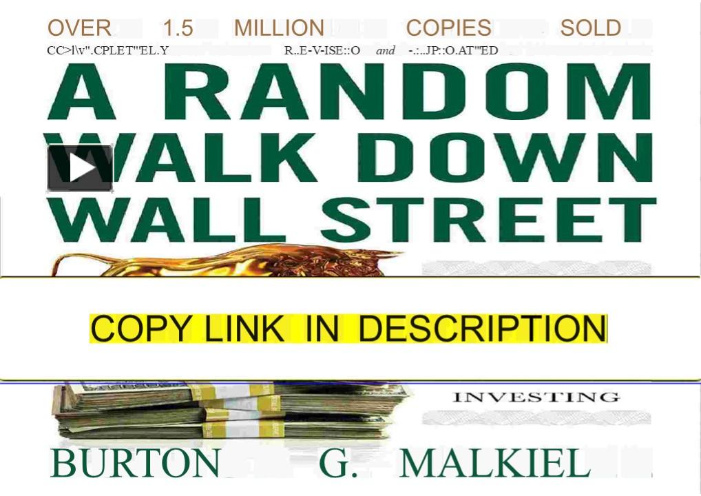 PPT – PDF_ A Random Walk Down Wall Street: The Time-Tested Strategy for ...