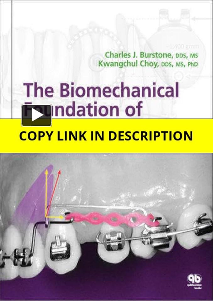 PPT – PDF The Biomechanical Foundation of Clinical Orthodontics Ipad ...